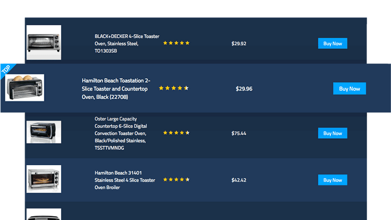 TableLabs - Create an Amazon Product Comparison Chart In Minutes